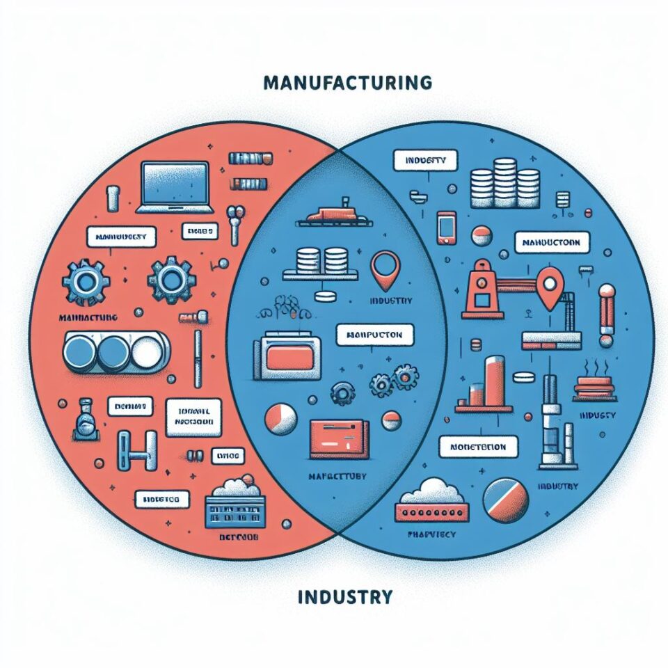Manufacturing Vs Industry: What's The Difference? » Differencess