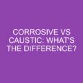 Corrosive Vs Caustic: What's The Difference? » Differencess