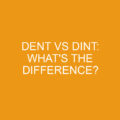 Dent Vs Dint: What's The Difference? » Differencess