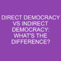 Direct Democracy Vs Indirect Democracy: What's The Difference ...