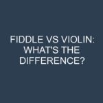 Fiddle Vs Violin: What's The Difference? » Differencess