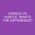 Hurdle Vs Hurtle: What's The Difference? » Differencess