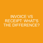 Invoice Vs Receipt: What's The Difference? » Differencess