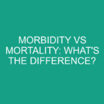 Morbidity Vs Mortality: What's The Difference? » Differencess