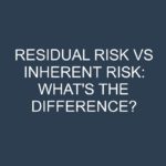 Residual Risk Vs Inherent Risk: What's The Difference? » Differencess