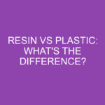 Resin Vs Plastic: What's The Difference? » Differencess