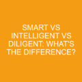 Smart Vs Intelligent Vs Diligent: What's The Difference? » Differencess