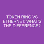 Token Ring Vs Ethernet: What's The Difference? » Differencess