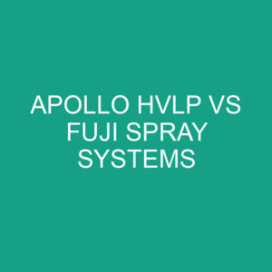 Apollo HVLP Vs Fuji Spray Systems » Differencess