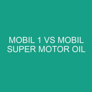 0w16 Oil Vs 0w20 Vs 0w30 Vs 0w40 Motor Oils » Differencess