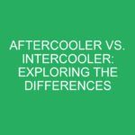 Aftercooler Vs. Intercooler: Exploring The Differences » Differencess