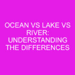 Ocean Vs Lake Vs River: Understanding The Differences » Differencess