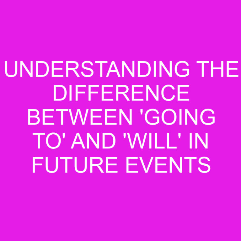 Understanding The Difference Between Understanding The Difference Between