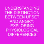 Understanding The Distinction Between Upset And Angry: Exploring ...